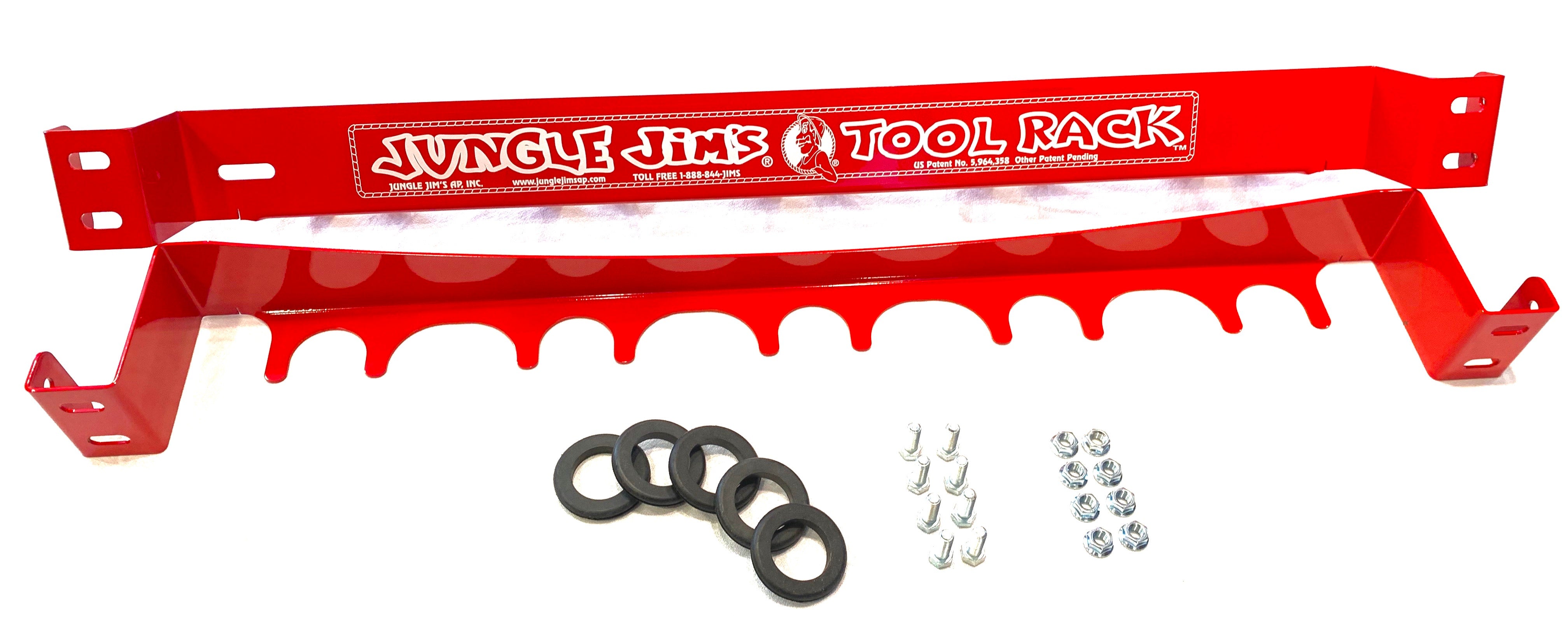 Optional Tool Rack for Trimmer Racks – Jungle Jims Accessory Products